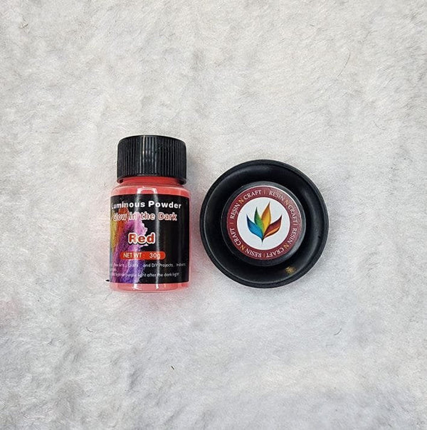 Glow In Dark Pigment - Red – RESIN N CRAFT SUPPLIERS
