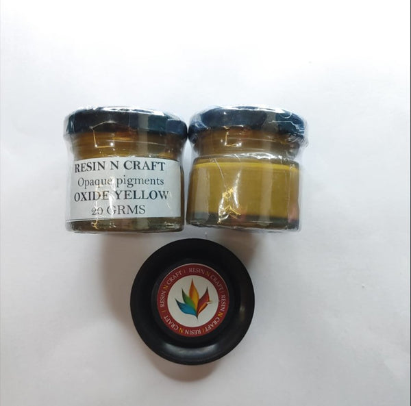 OXIDE YELLOW OPAQUE PIGMENT – RESIN N CRAFT SUPPLIERS