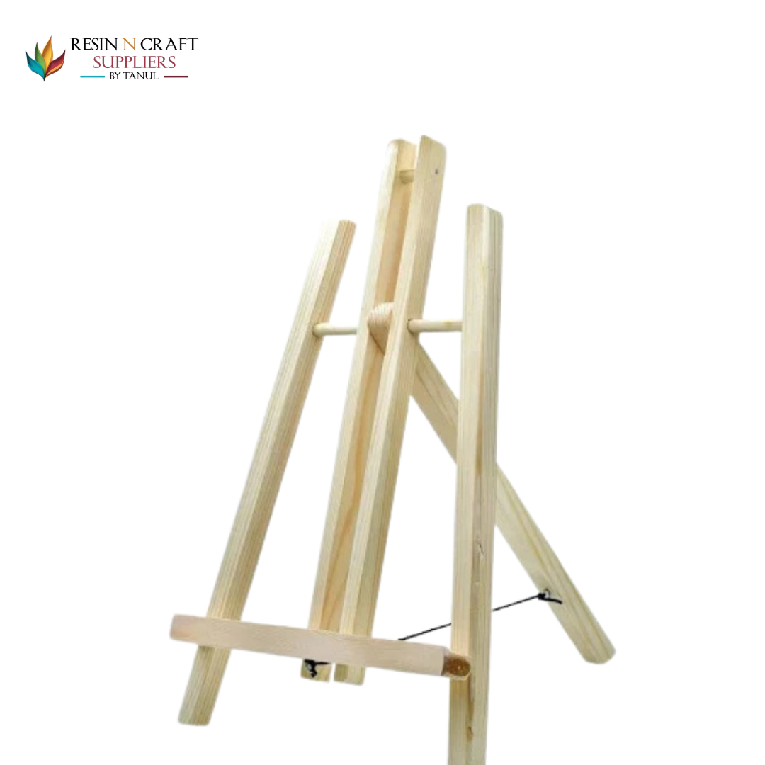 18" Wooden Easel Stand with Thread Holder (Premium Quality) – RESIN N ...