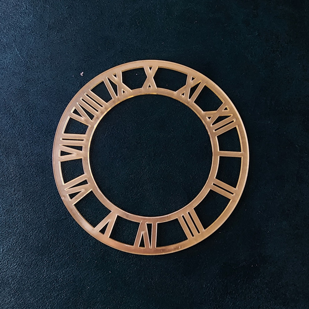 Gold roman clock number Ring – RESIN N CRAFT SUPPLIERS