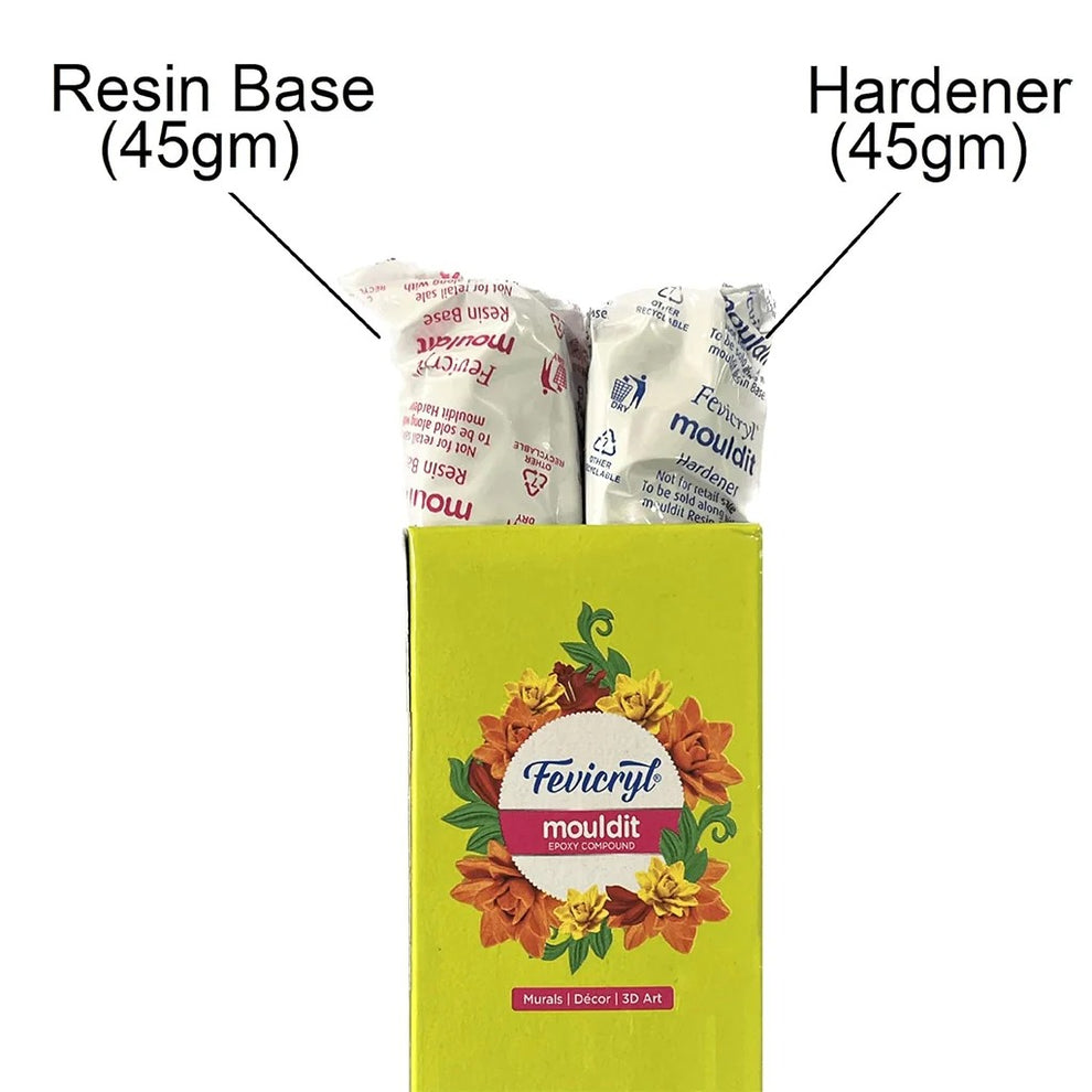 PL202 Pidilite Fevicryl MouldIt Epoxy Compound 90g – RESIN N CRAFT ...